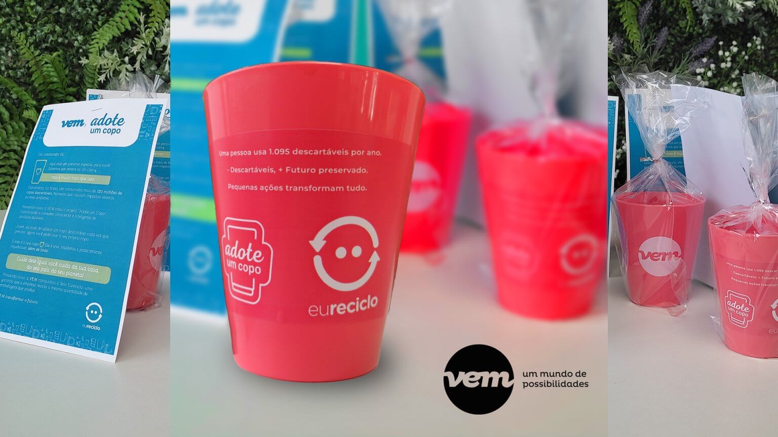 Adote um Copo: a inovação que busca um futuro sustentável.